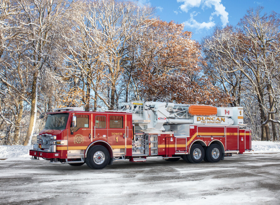 100' Ascendant Mid-mount Tower | Delivered Fire Trucks